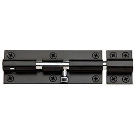 Barrel Bolt, Black, 6-In. - Shoemakersville, PA - Kuzan's True Value ...