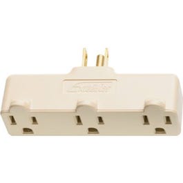 15A Ivory Heavy-Duty Plug In Triple Outlet Adapter - Shoemakersville ...