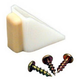 Bypass Door Bump Stop, White, 1-In. - Shoemakersville, PA - Kuzan's ...