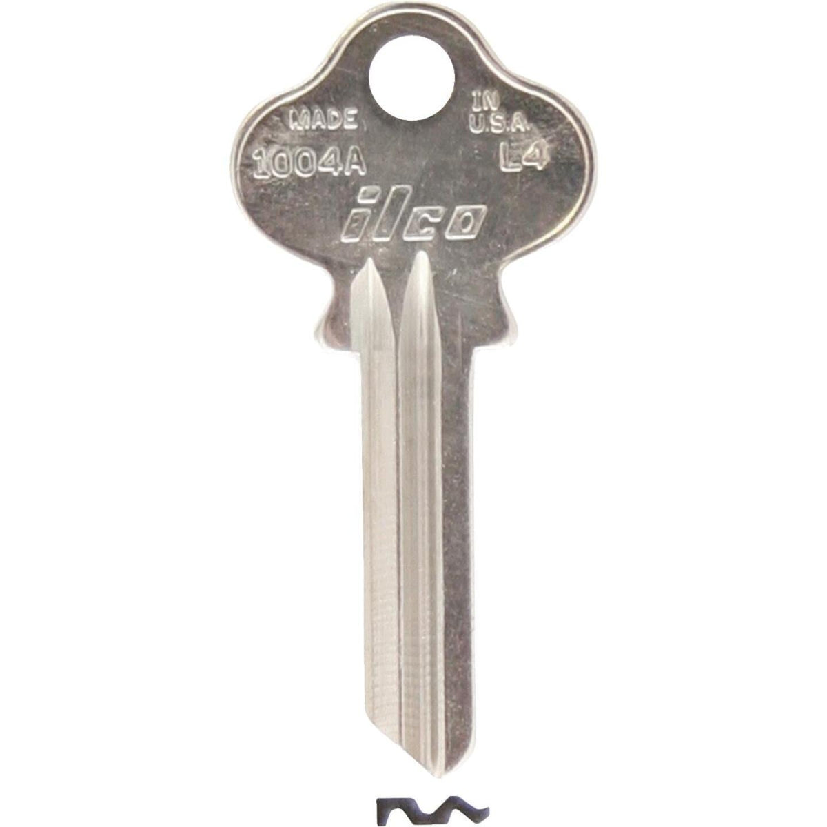 ILCO Lockwood Nickel Plated House Key, L4 (10-Pack) - Shoemakersville ...