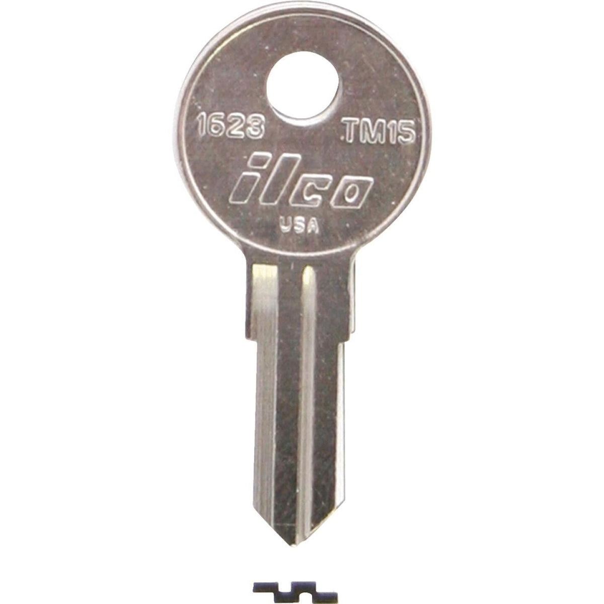 ILCO Trimark Nickel Plated Toolbox Key, TM15 (10-Pack ...