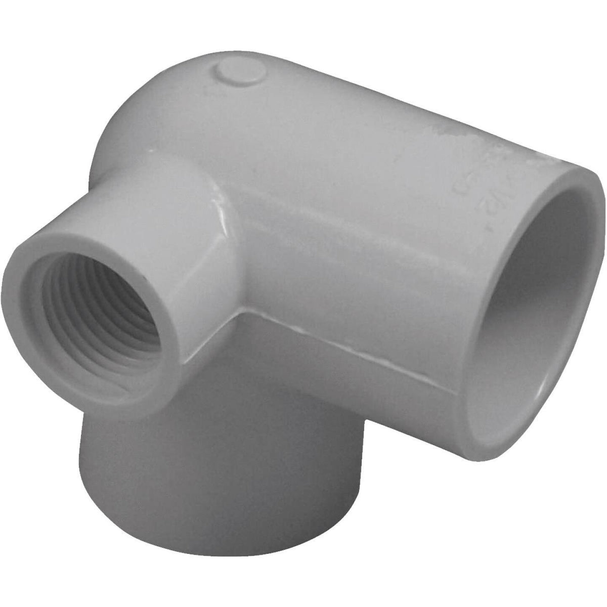 Charlotte Pipe 1 In. x 1 In. x 1/2 In. Schedule 40 with Side Inlet PVC ...