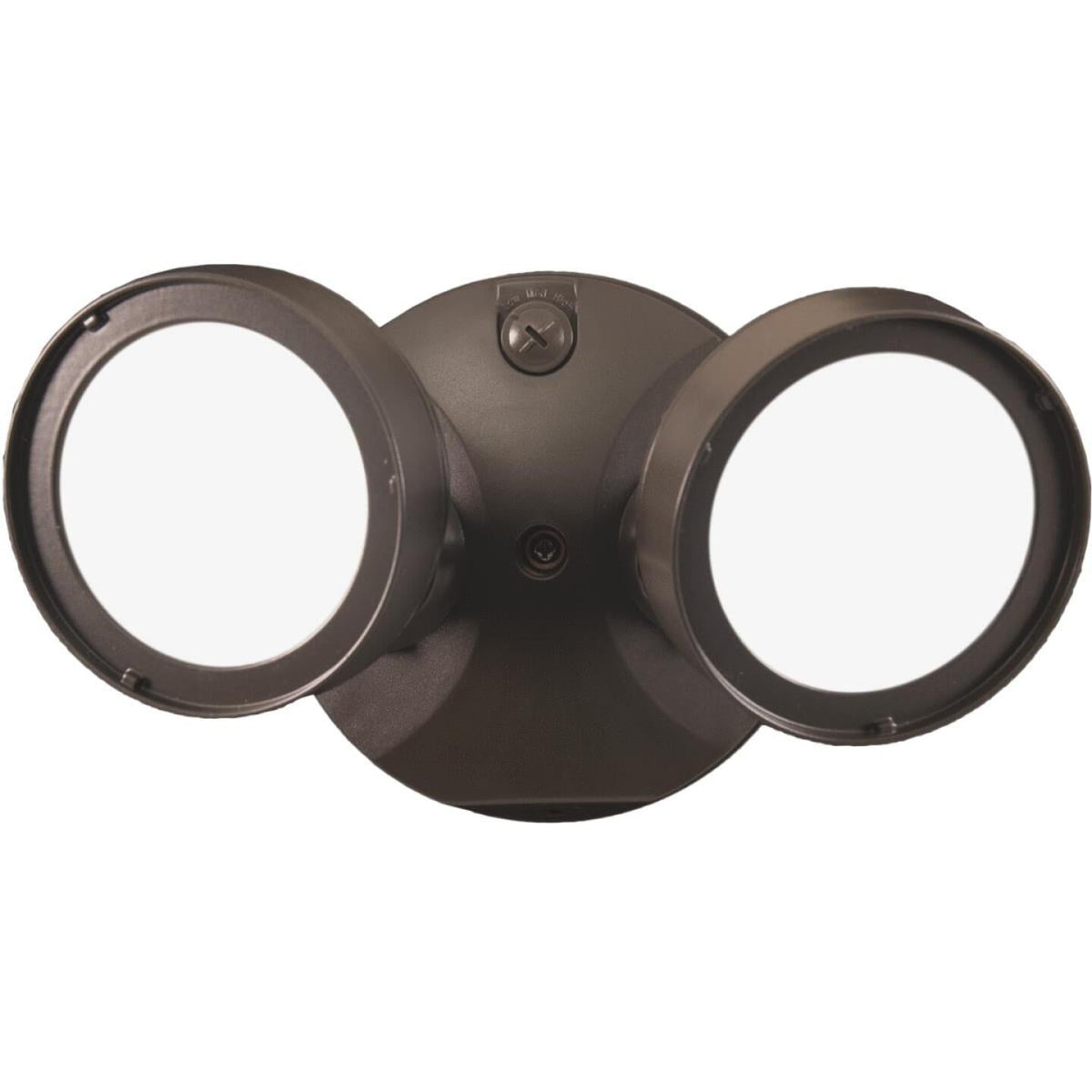 Halo Lumen Selectable Bronze Twin Head LED Floodlight Fixture ...