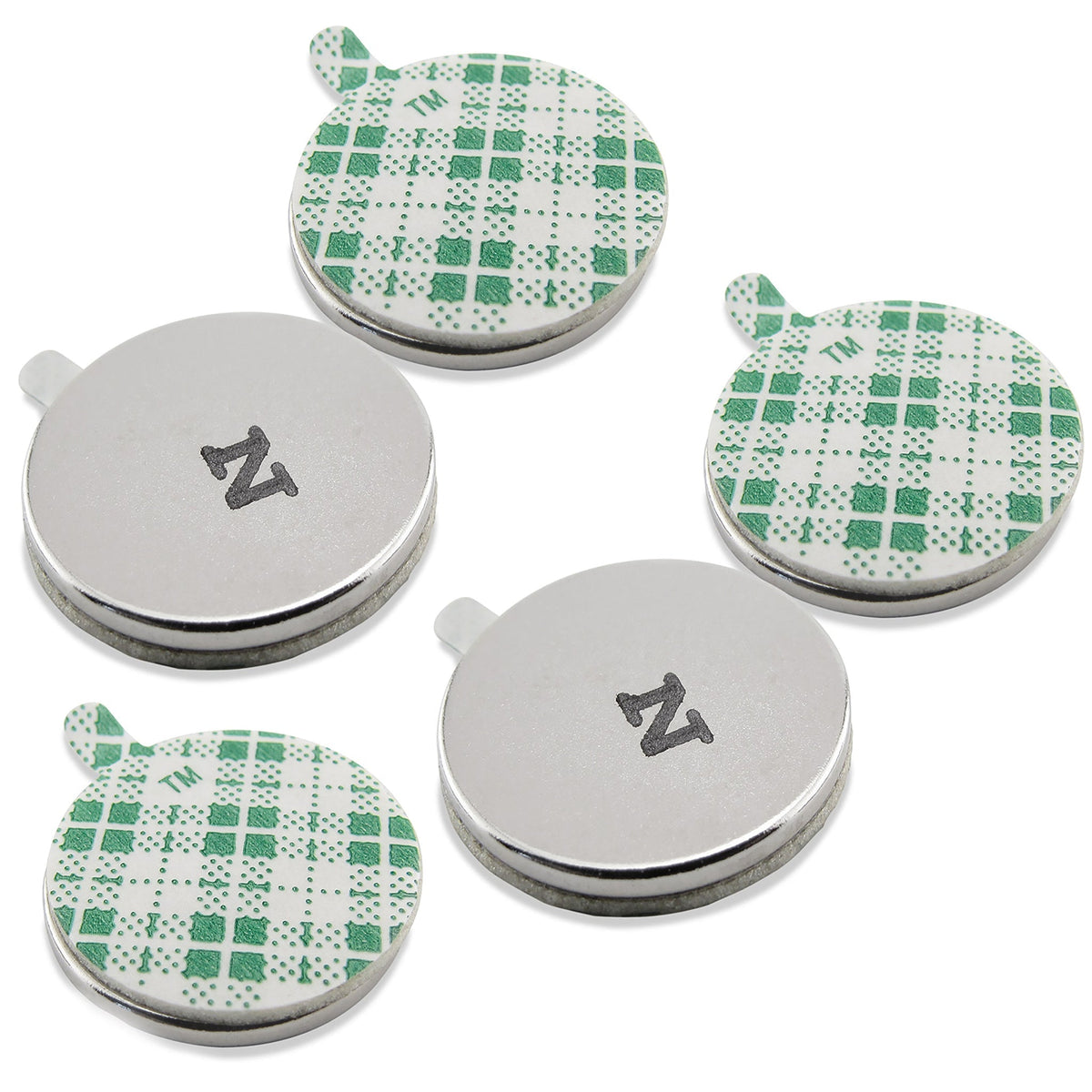 Master Magnetics Neodymium Disc Magnets with Adhesive - Shoemakersville ...